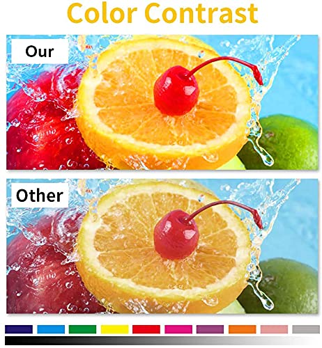 JetSir Compatible Ink Cartridges Replacement for Canon 270 271 XL 6 Color High Yield (PGBK/Black/Cyan/Magenta/Yellow/Gray), Worked with Canon Pixma MG7720 TS9020 TS8020 Printer
