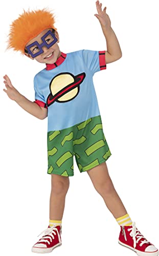 Rubies Baby Rugrats Chuckie Costume, As Shown, Toddler