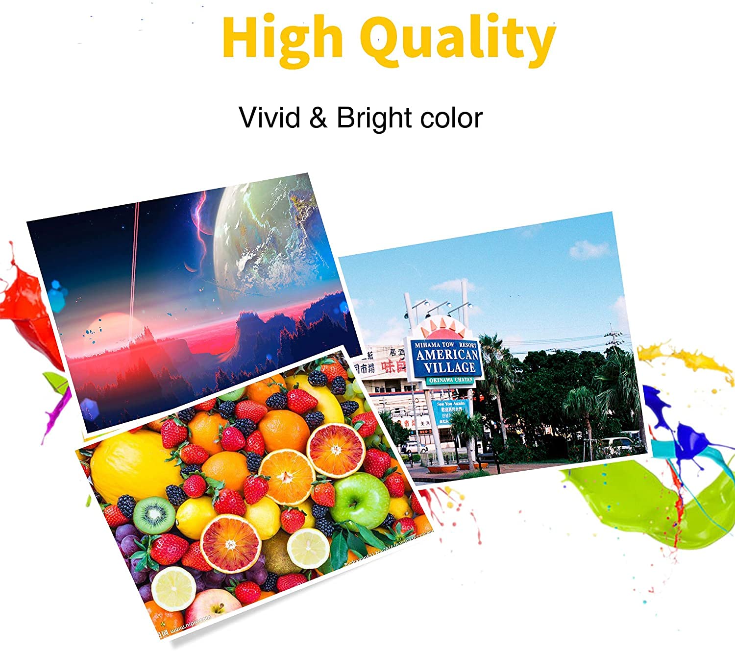 JetSir Compatible Ink Cartridges Replacement for Canon 270 271 XL 6 Color High Yield (PGBK/Black/Cyan/Magenta/Yellow/Gray), Worked with Canon Pixma MG7720 TS9020 TS8020 Printer