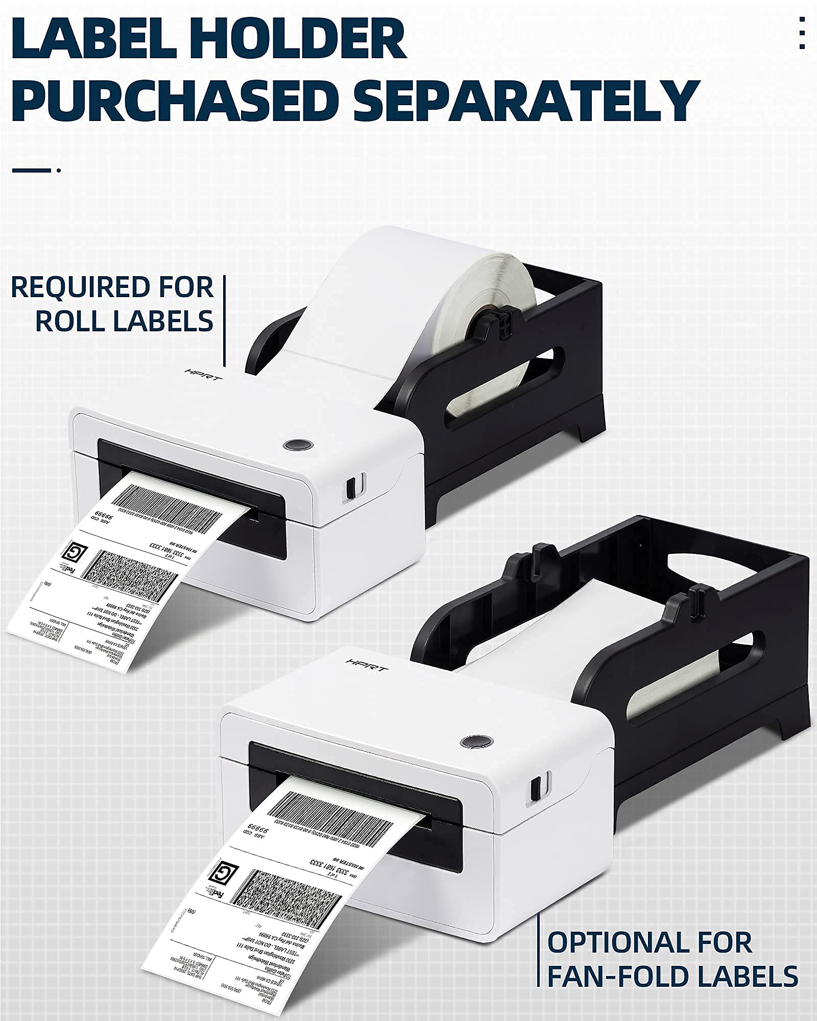 PRT Shipping Label Printer - 150mm/s 4x6 Desktop Thermal Label Printer for Shipping Packages, Small Business, USPS, FedEx, Shopify, Etsy, Amazon, Ebay