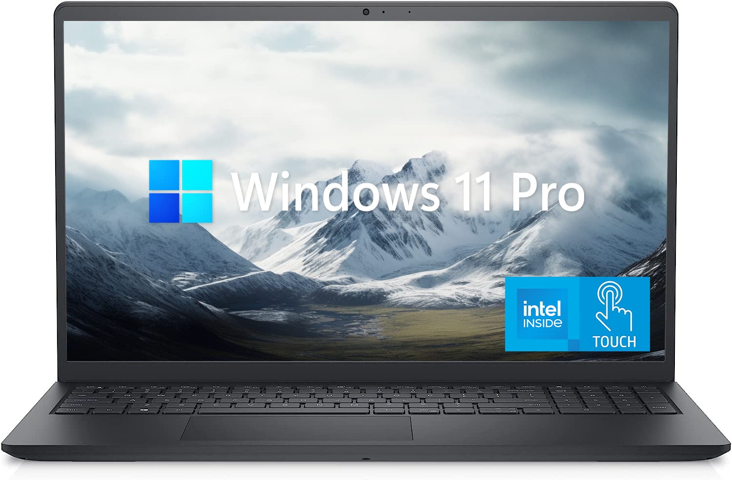 Dell Touchscreen 15.6" Inspiron Business Laptop with Windows 11 Pro, 12th Gen Intel Core i7-1255U Processor (10-Core), 20GB RAM, 1TB SSD, Intel Iris Xe Graphics, Wi-Fi 6, HDMI, Webcam, Black