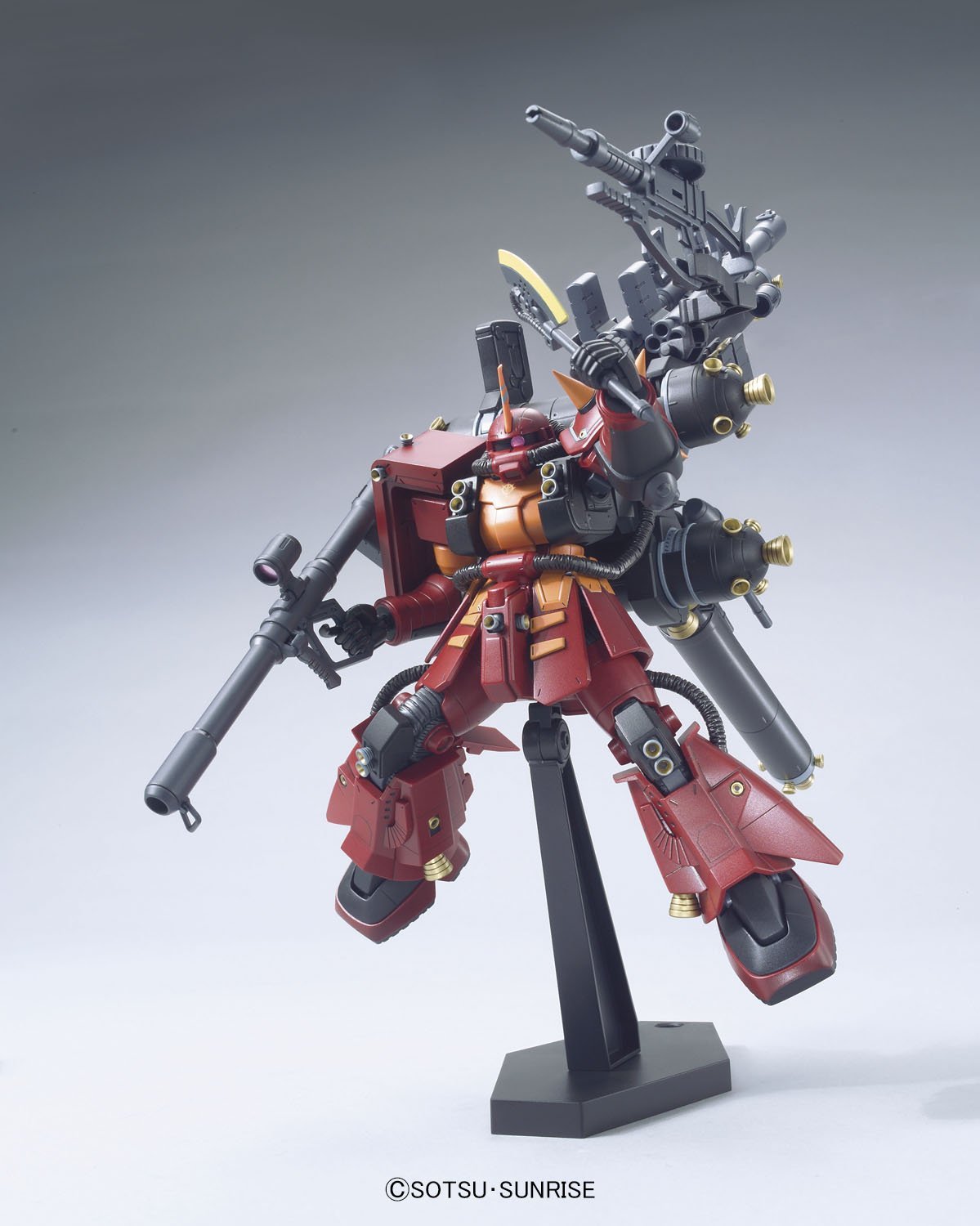 Bandai Hobby HGTB Psycho Zaku Anime Colored "Gundam Thunderbolt" Action Figure