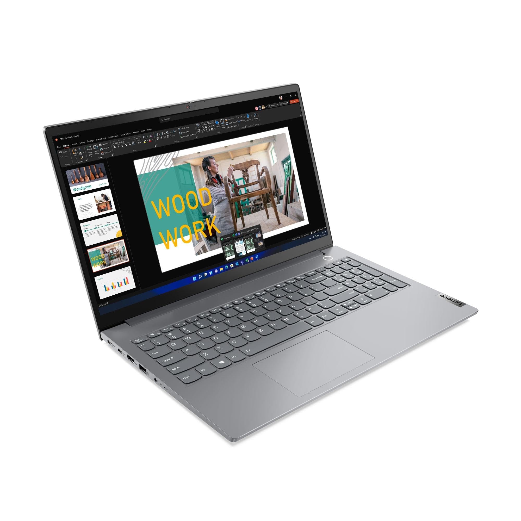 Lenovo ThinkBook 15 G4 2023 Business Laptop 15.6" FHD IPS Touch 10-Core 12th Intel i7-1255U 32GB RAM 1TB SSD Iris Xe Graphics Thunderbolt 4 WiFi 6 Backlit Fingerprint Windows 11 Pro w/ONT 32GB USB