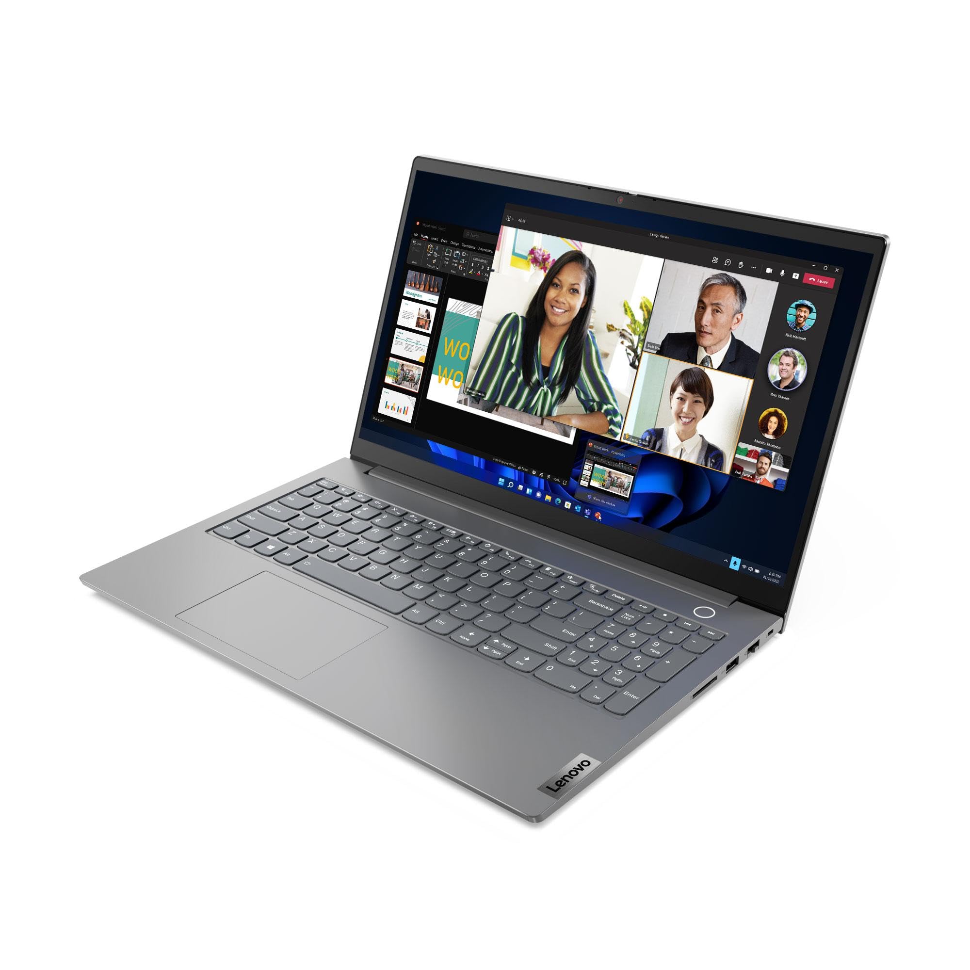 Lenovo ThinkBook 15 G4 2023 Business Laptop 15.6" FHD IPS Touch 10-Core 12th Intel i7-1255U 32GB RAM 1TB SSD Iris Xe Graphics Thunderbolt 4 WiFi 6 Backlit Fingerprint Windows 11 Pro w/ONT 32GB USB