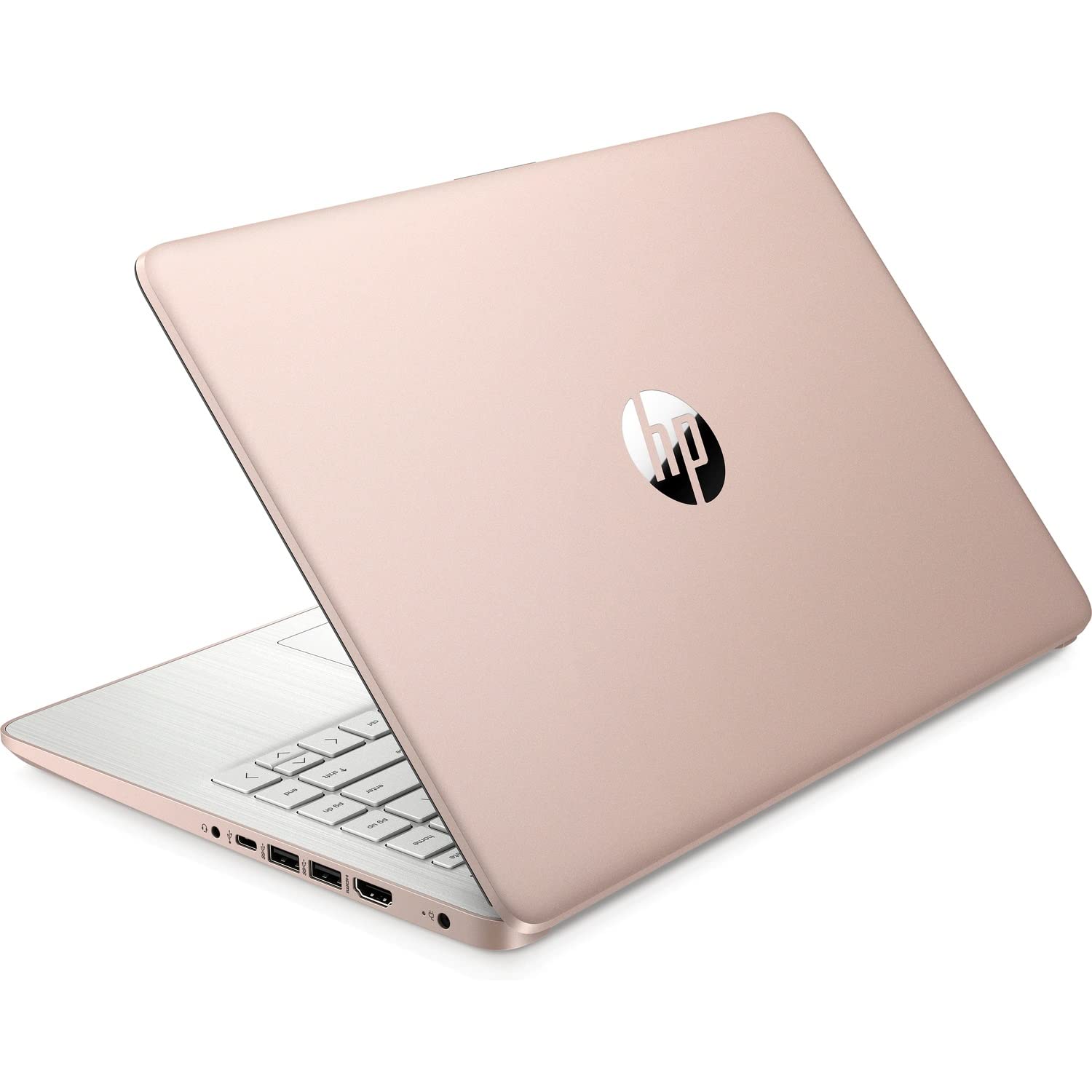 HP Stream 14-inch Laptop for Student and Business - Intel Quad-Core Processor, 16GB RAM, 320GB Storage (64GB eMMC + 256GB Card), 1-Year Office 365, Webcam, 11H Long Battery Life, Wi-Fi, Win11 H in S