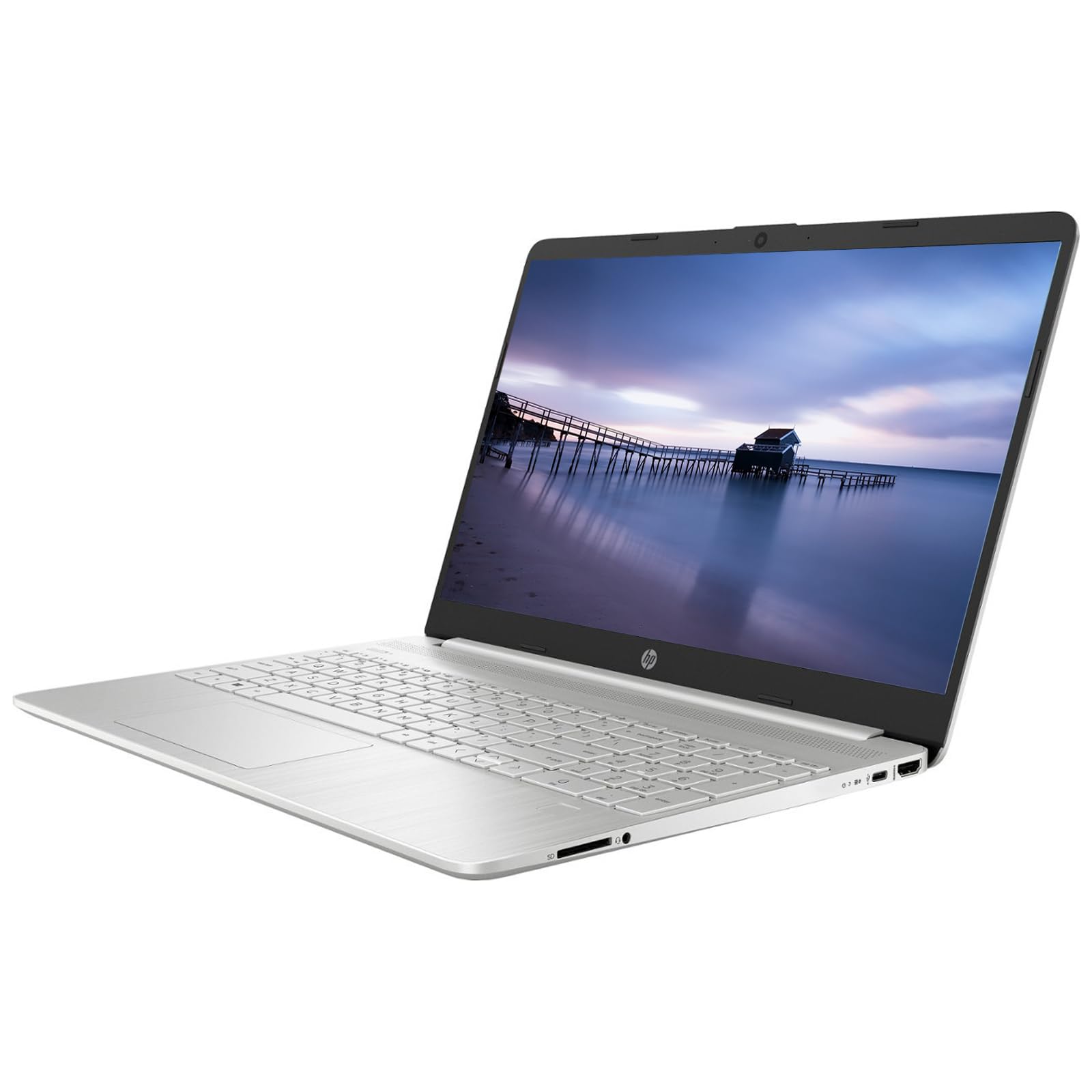 HP 15 15.6" Full HD Touchscreen Business Laptop[Windows 11 Pro S], 12th Gen Intel 10-Core i7-1255U (Up to 4.7 GHz), 64GB RAM, 1TB PCIe SSD, Numeric Keypad, USB, HDMI, SD Card Reader, w/Battery