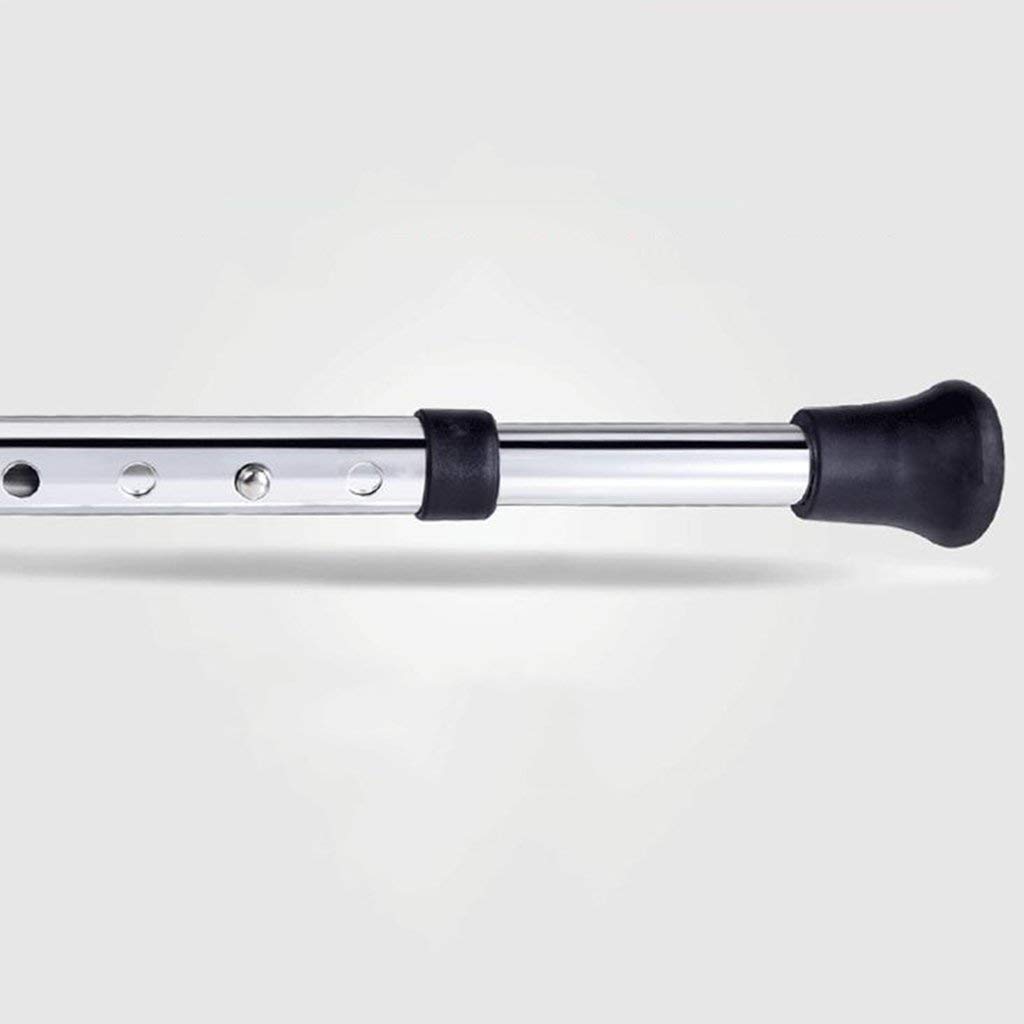 Folding Walking Stick with Seat Adjustable Height Tripod Cane Hiking Chair Aluminium Portable