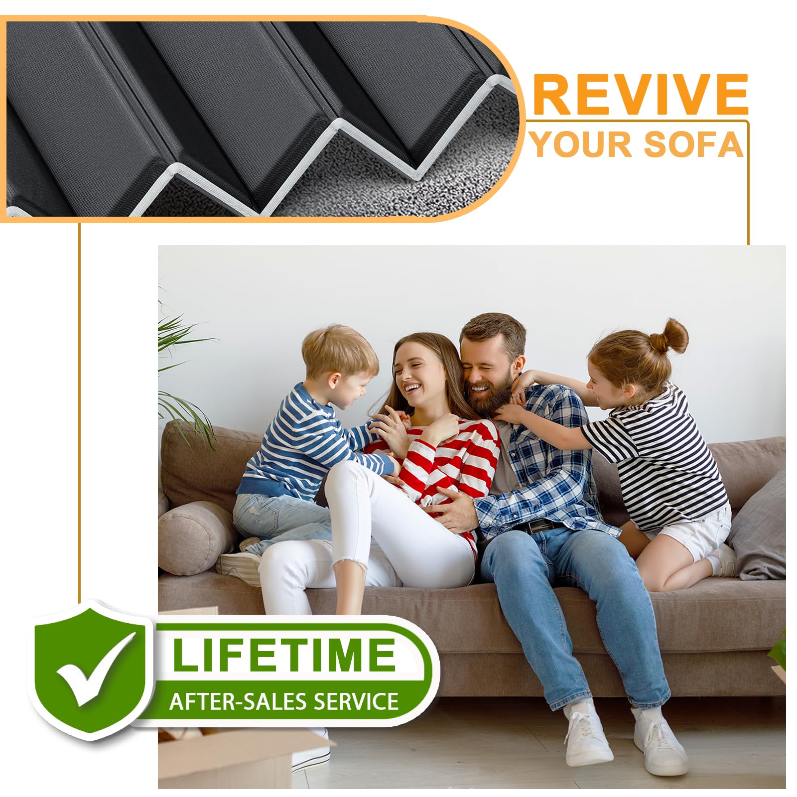 [Upgraded] Heavy Duty Couch Cushion Support for Sagging Seat 20.5''x67'', Thicken Solid Wood Sofa Support Under Cushions Boards,Perfectly Fix and Protect Sagging Couch Cushion Seat, Extend Sofa Life