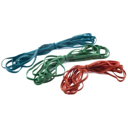 Alliance Rubber 08995 SuperSize Bands, 17" Blue Large Heavy Duty Latex Rubber Bands (4 ounce resealable bag contains approx. 12 bands)