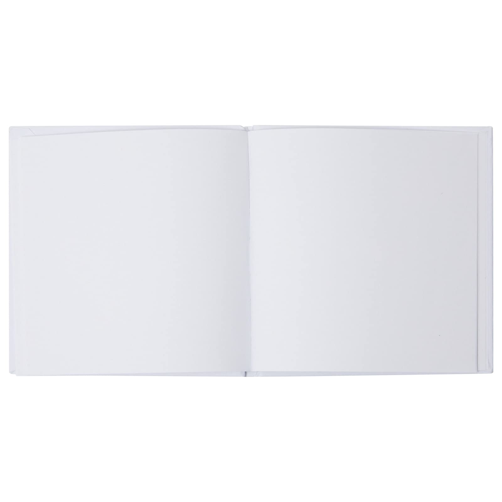 6 Pack Blank Books for Kids to Write Stories, Hardcover Sketchbooks for Students, 36 Pages (White, 5x5 In)