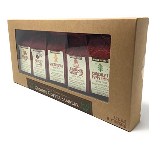 World Market Holiday Limited Edition Ground Coffee (5 Holiday Sampler)