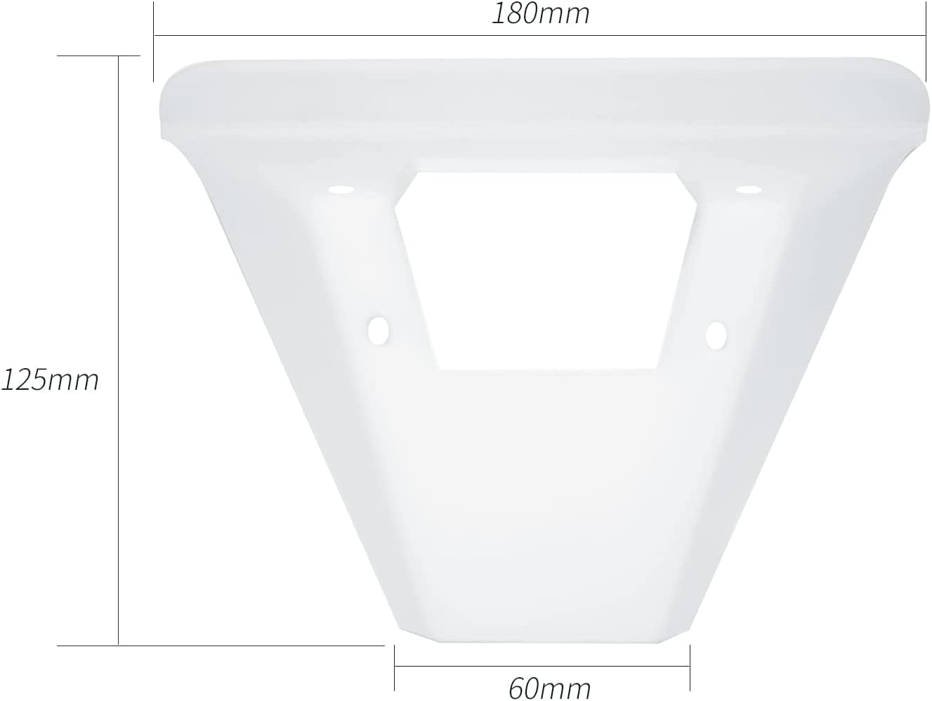 BULIHAN Wall Mount Router Shelf for Starlink Gen 2, Easy Installation, Space Saving, No Messy Wire and Strong Support