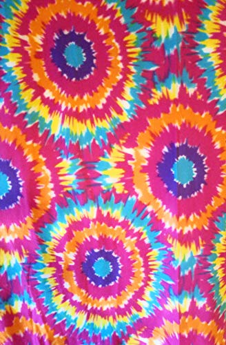 Tie-Dye Fleece Throw Blanket 50in X 60in by Mainstays