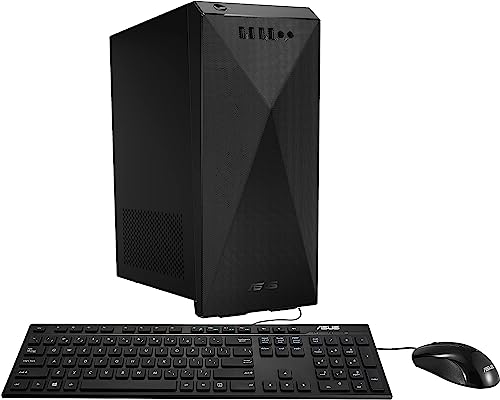 ASUS S500MC Home & Business Mini Desktop (Intel i5-11400 6-Core, 32GB RAM, 512GB PCIe SSD + 1TB HDD (3.5), Intel UHD 730, WiFi, Bluetooth, HDMI, USB 3.2, Black, Win 11 Home) Refurbished (Renewed)