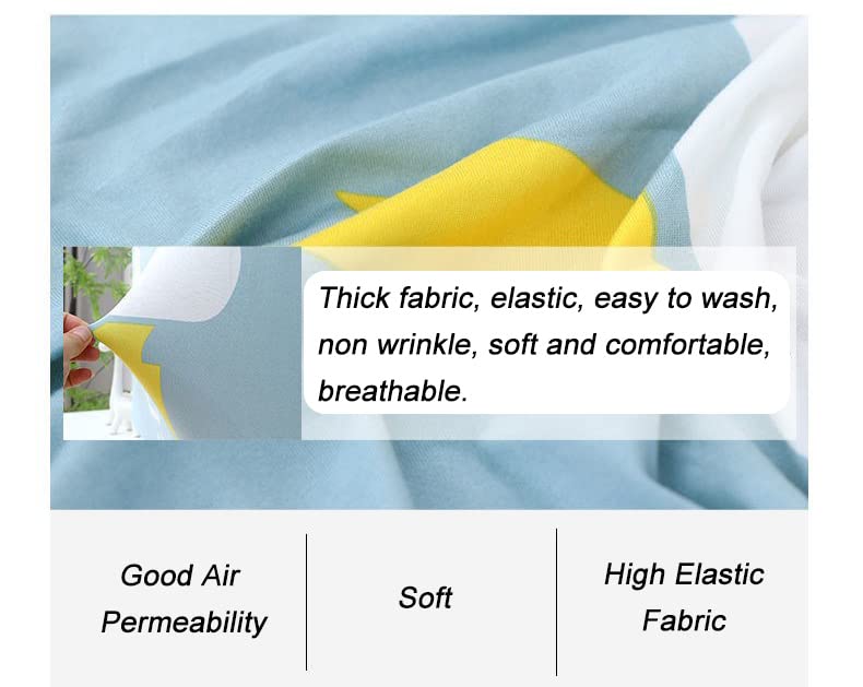 YIJIAFEIFEI LCD TV Dust Cover with Elastic Edge, Breathable TV Cover Dust Proof for Flatscreen, Soft Polyester Fiber Cover for Tv(Size:40 inches)