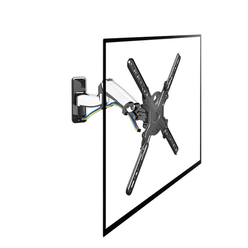 APAINI Spring Dual Arm 40-50" 8-16kg Full Motion Monitor Wall Bracket LCD Tv Mount Holder Support