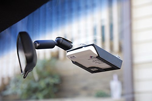 Free Thought Designs Toll Transponder Holder for Fastrak Pass in California (CA) 4 Point Mount - Black, Made in The USA