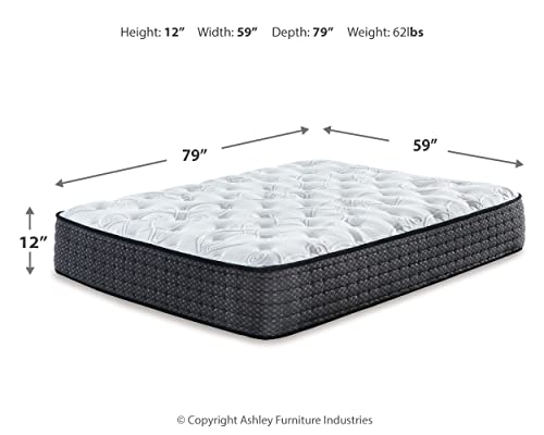 Signature Design by Ashley Limited Edition 11 Inch Plush Hybrid Mattress, CertiPUR-US Certified Gel Foam, Queen