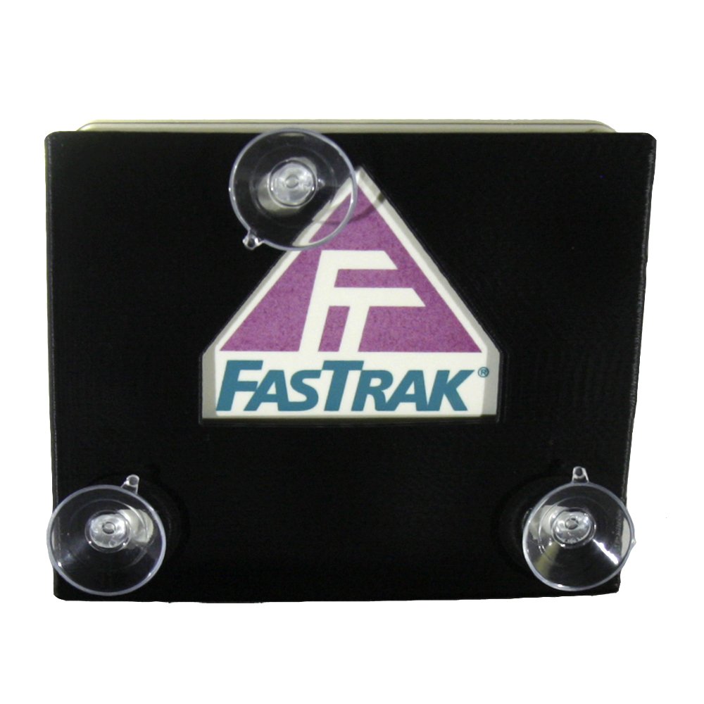 Free Thought Designs Toll Transponder Holder for Fastrak Pass in California (CA) 4 Point Mount - Black, Made in The USA