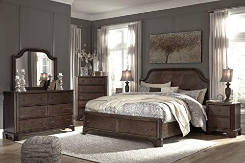Signature Design by Ashley Adinton Traditional 6 Drawer Dresser, Brown