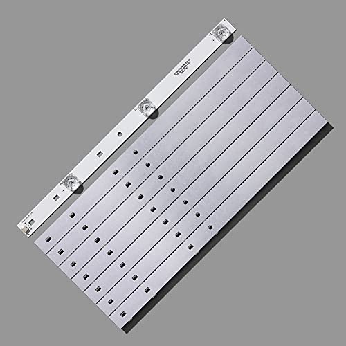 MSEURO 345mm LED DS40M62-DS01-V03 Aluminium LCD TV Backlight Bar 40 Inch Use LCD TV Backlight Bar 3 Lamp