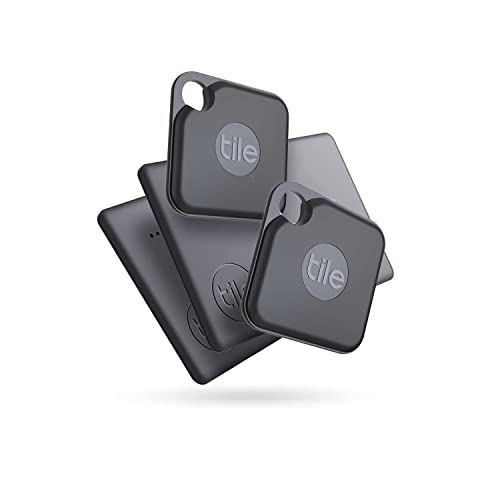 Tile Slim + Pro (2020) 4-Pack (2 Slims, 2 Pros) - High-Performance Bluetooth Tracker, Keys Finder and Item Locator for Keys, Bags, Wallets and More, Water Resistance and 1 Year Replaceable Battery