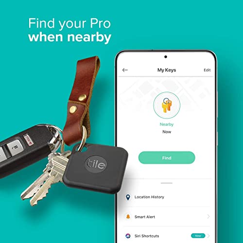 Tile Slim + Pro (2020) 4-Pack (2 Slims, 2 Pros) - High-Performance Bluetooth Tracker, Keys Finder and Item Locator for Keys, Bags, Wallets and More, Water Resistance and 1 Year Replaceable Battery