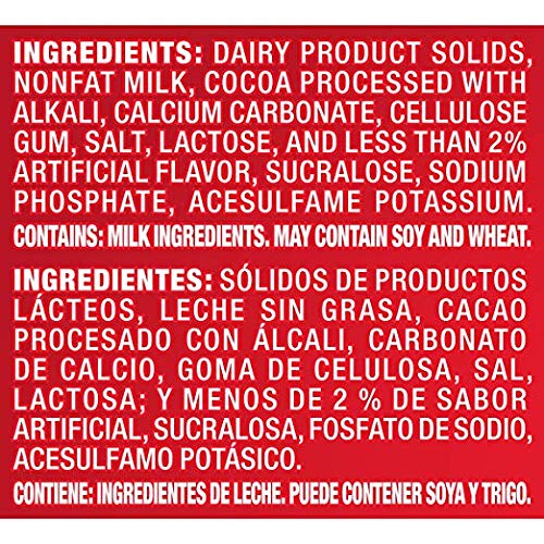 Nestle Hot Cocoa Mix, Fat Free, 8-count Envelopes (Pack of 6)