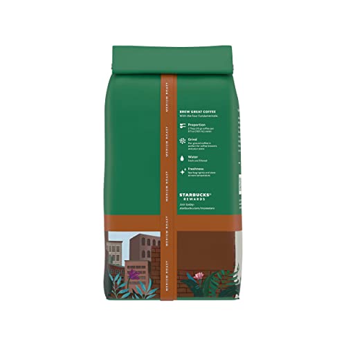 Starbucks Decaf Ground Coffee — Pike Place Roast — 100% Arabica — 1 bag (12 oz.)