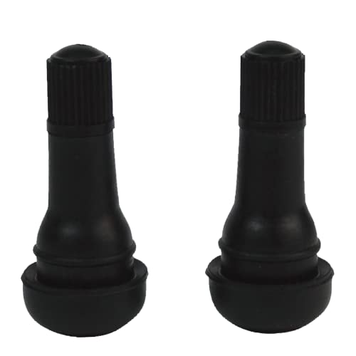 Slime 2080-A Tubeless Tire Valves 1¼", TR 413 45, Schrader valve stem, pack of 2 valves