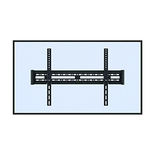 Tilt 15°TV Wall Mount for 32 37 40 47 50 55 60 65 70 Plasma LED LCD TV Display, Heavy-Duty Steel Construction in Classic Black Finish, Load Capacity Up to 110lbs GPJCFCDUS