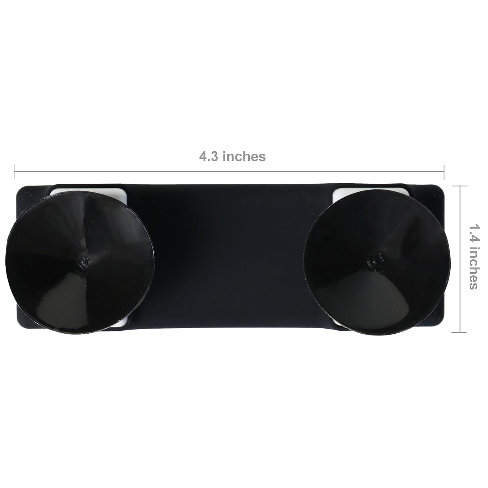 Silicone Skin for SunPass Pro and SunPass Portable (Florida), UNI Pass by E-Pass, and Rectangular EZ Pass with Suction Cups. Wraps Your Transponder for a Discreet Look. Includes Black Suction Cups