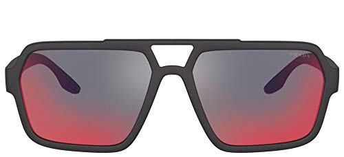 Sunglasses Prada Linea Rossa PS 1 XS DG008F Black Rubber