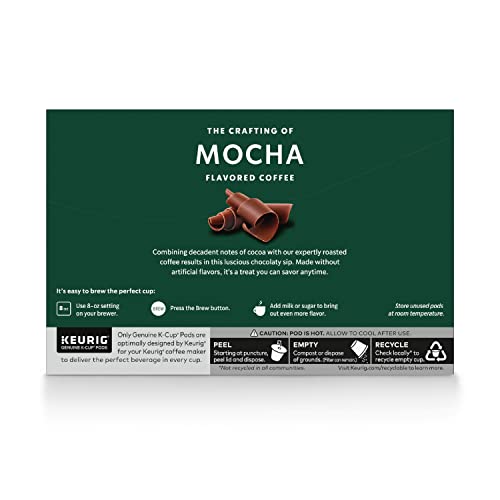 Starbucks Medium Roast K-Cup Coffee Pods β Mocha for Keurig Brewers β 6 boxes (60 pods total)