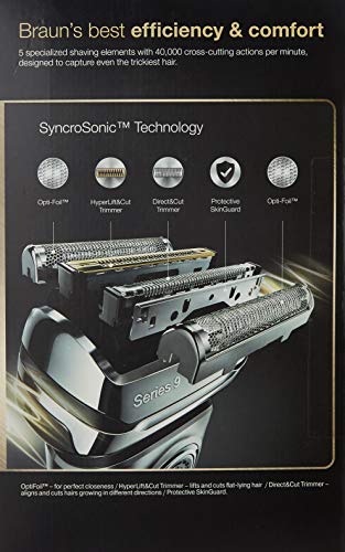 BRAUN Series 9 9295cc Wet & Dry Men's Electric Shaver