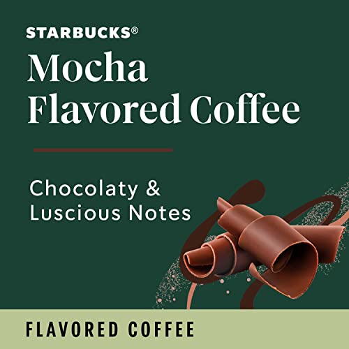 Starbucks Medium Roast K-Cup Coffee Pods β Mocha for Keurig Brewers β 6 boxes (60 pods total)