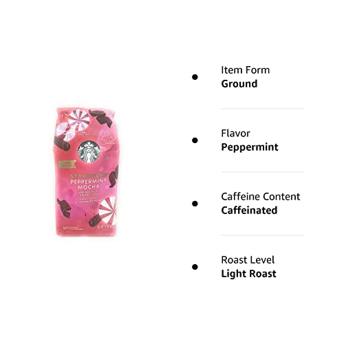 Starbucks Limited Edition Holiday Peppermint Mocha Ground 10oz - 1 bag