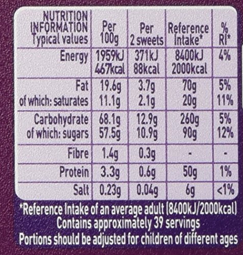 Nestle Quality Street 650g Tub of Assorted Wrapped Chocolates