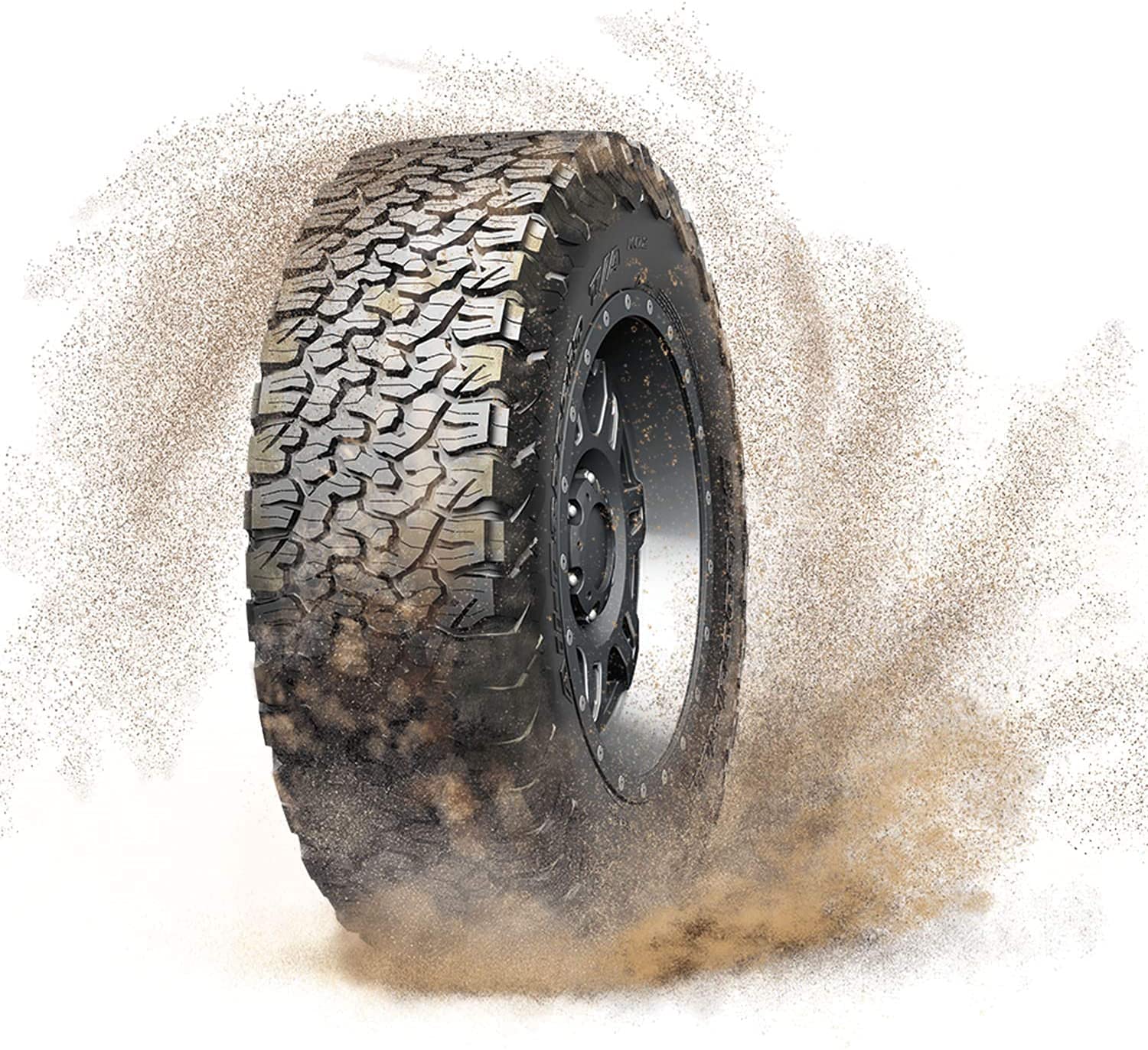 BFGoodrich All Terrain T/A KO2 Radial Car Tire for Light Trucks, SUVs, and Crossovers,LT285/70R17/C 116/113Q