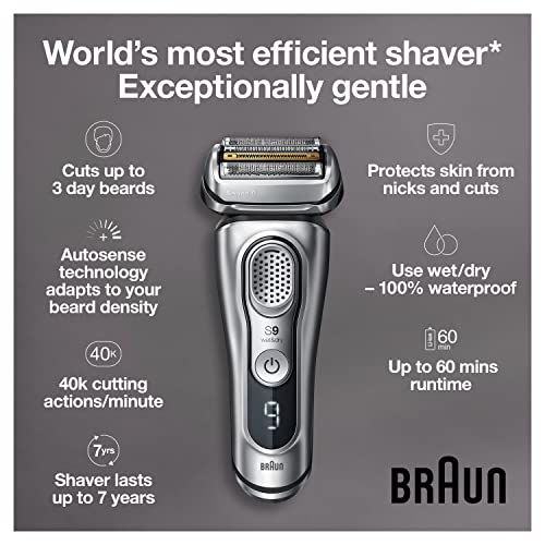 BRAUN Series 9 9295cc Wet & Dry Men's Electric Shaver