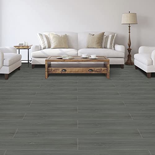 Peel and Stick Flooring Vinyl Flooring Peel and Stick Floor Tile 10 Pieces Super Easy to Install 35.4 in X 5.9 in