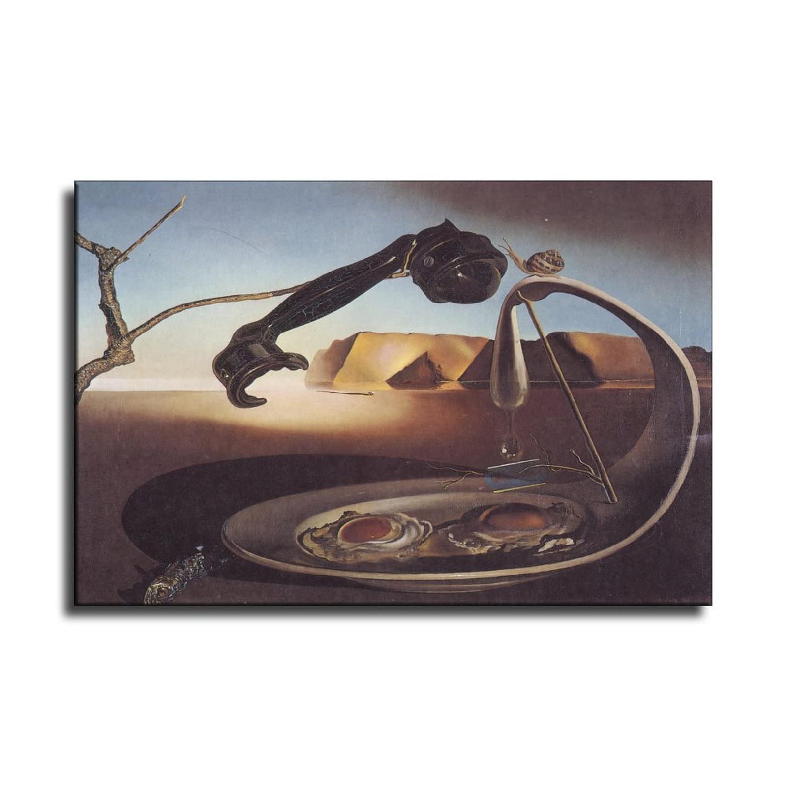 36+ Salvador Dali Wall Art Poster The Sublime Moment by Salvador Dalí Surrealist Canvas Art Poster and Wall Art Picture Print Modern Family Bedroom Decor Posters 20x30inch(50x75cm)