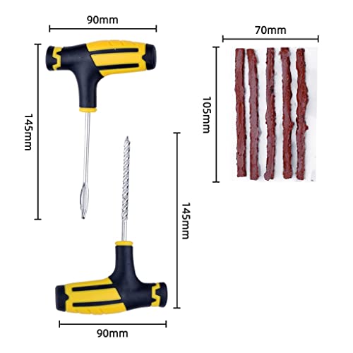 YÁSEZ Car Tire Repair Kit Puncture Plug Tools Tyre Emergency for Strips Stiring Glue Tool Accessories