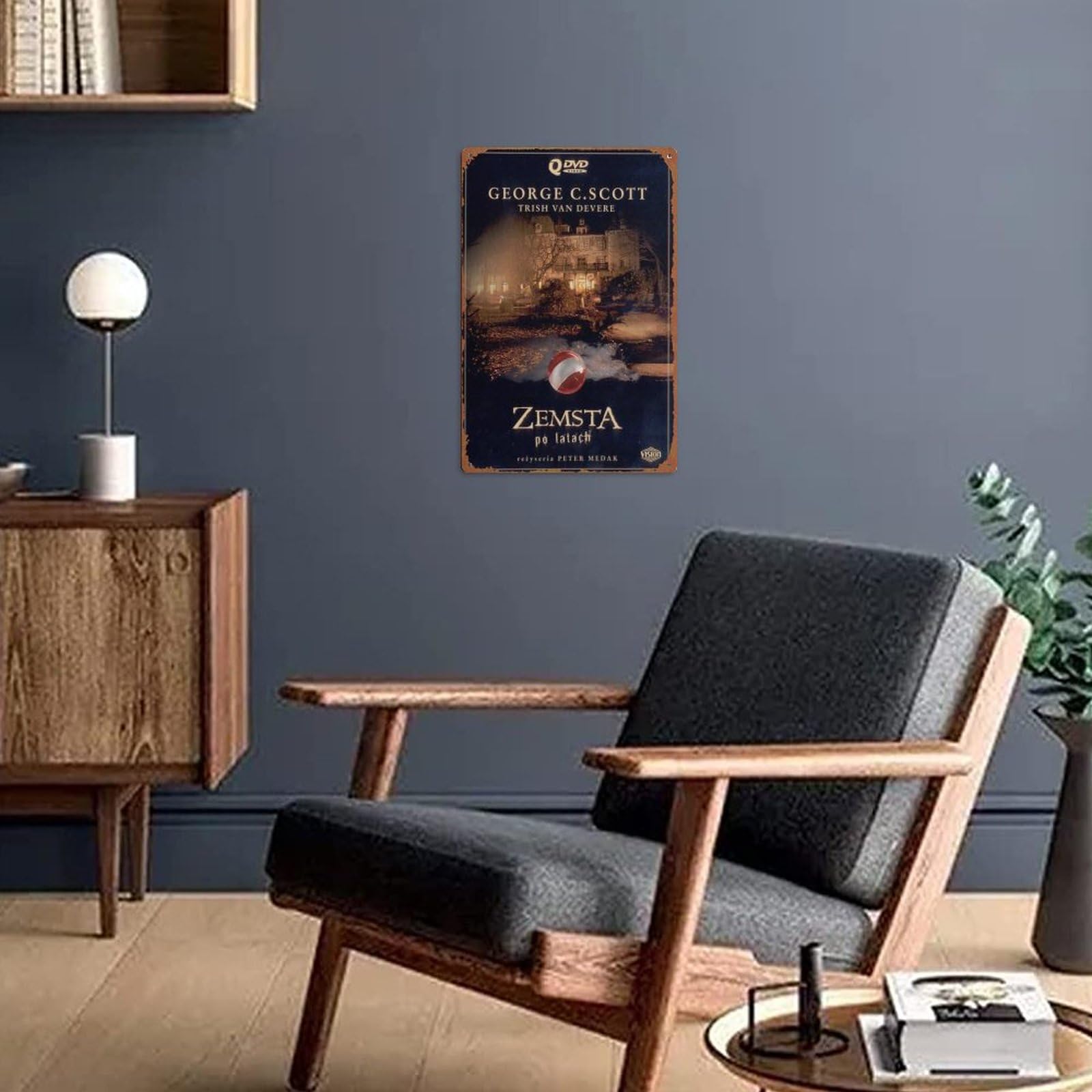 The Changeling Professional Tin Poster- Ideal Wall Decor for Bars, Cafes, Offices, Restaurants, Homes, Gardens, Shops, Clubs - 12 X 8 Inches