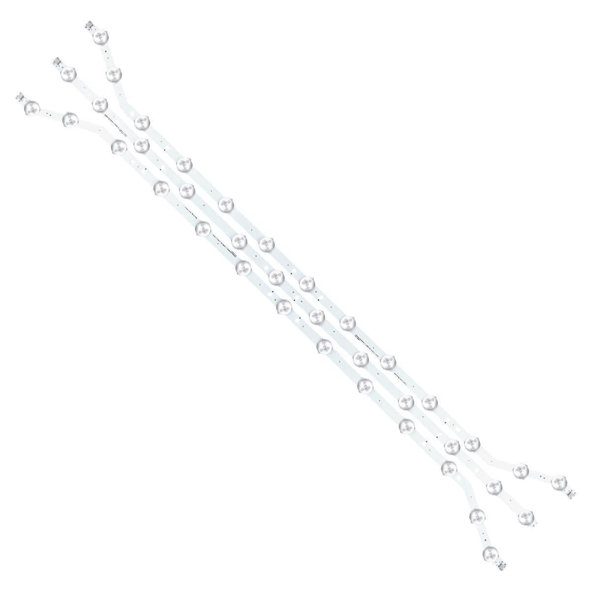 GuuYebe BN96-28766A BN96-28767B BN96-28767A UN40H5003AFXZA LED Backlight Strips for 40" TV D3GE-400SMA-R2 D3GE-400SMB-R3 2013SVS40 LM41-00001V Replacement Part