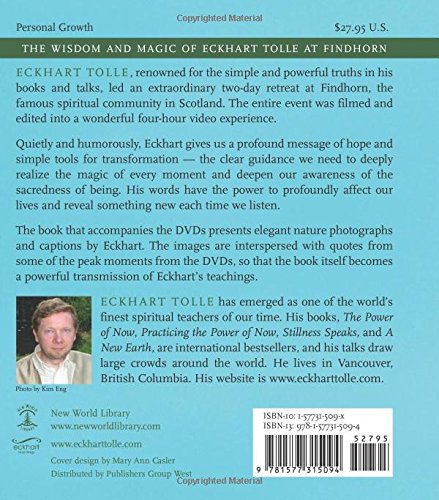 Eckhart Tolle's Findhorn Retreat: Stillness Amidst the World: A Book and 2 DVD Set