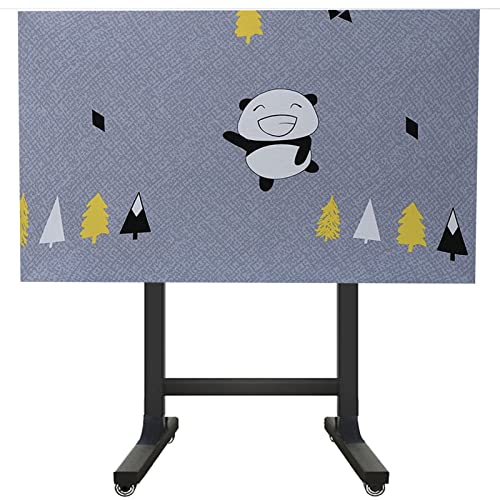 YIJIAFEIFEI Television Cover for Dustproof and Decorative Soft Polyester Fiber Tv Cover with Edge of Elastic Band LCD TV Display Dust Cover(Size:40 inches)