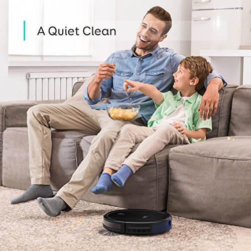 eufy by Anker, BoostIQ RoboVac 30, Robot Vacuum Cleaner, Upgraded, Super-Thin, 1500Pa Suction, Boundary Strips Included, Quiet, Self-Charging Robotic Vacuum, Cleans Hard Floors to Medium-Pile Carpets
