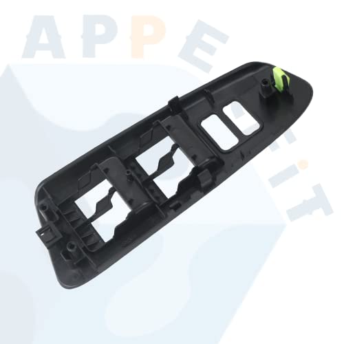 APPERFiT Window Switch Bezel Cover Trim Front Door Left Driver Side Compatible with 2012-2015 Toyota Tacoma Replaces 74202-04040