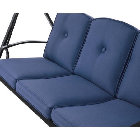 Mainstays Belden Park 3-Person Hammock Swing - Blue